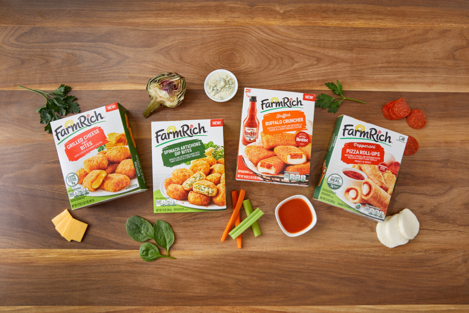 FARM RICH ADDS FOUR FAVORITES TO PRODUCT LINEUP | Farm Rich