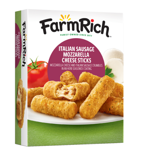 Italian Sausage Mozzarella Sticks | Farmrich
